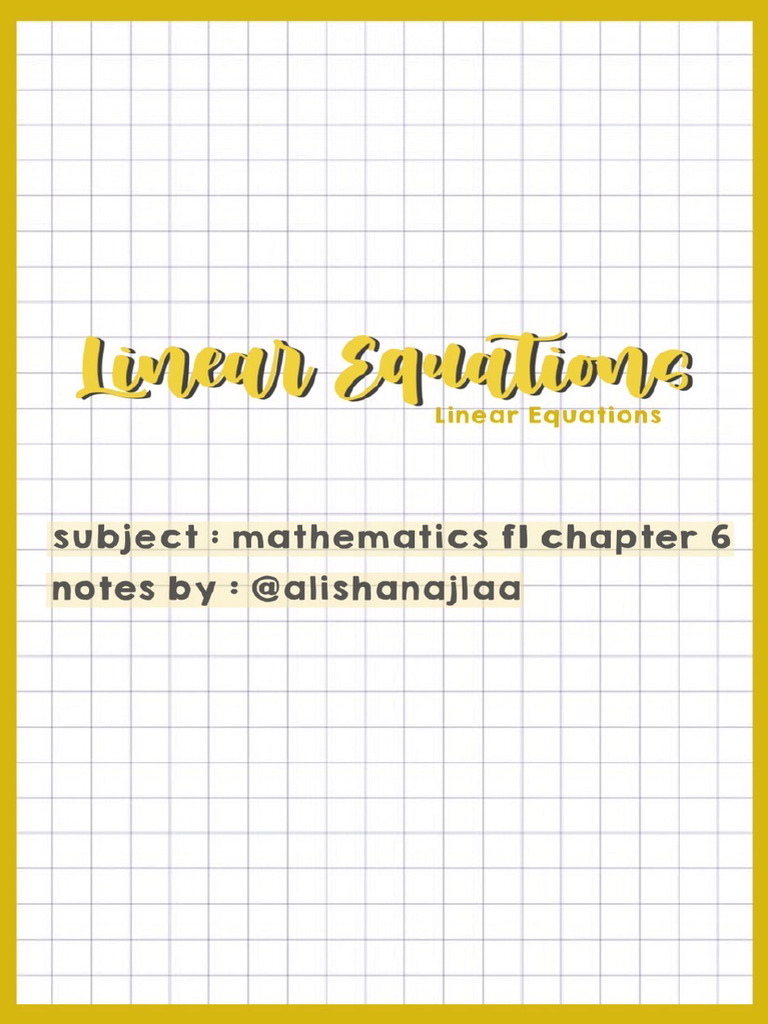 Chap6 F1 Math | PDF