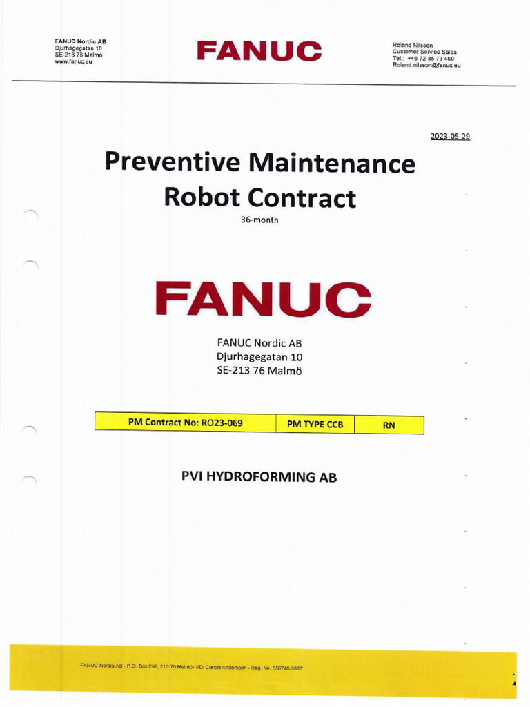 Ro23-069 Typ-Ccb Pvi Hydroforming Ab - Sign | PDF