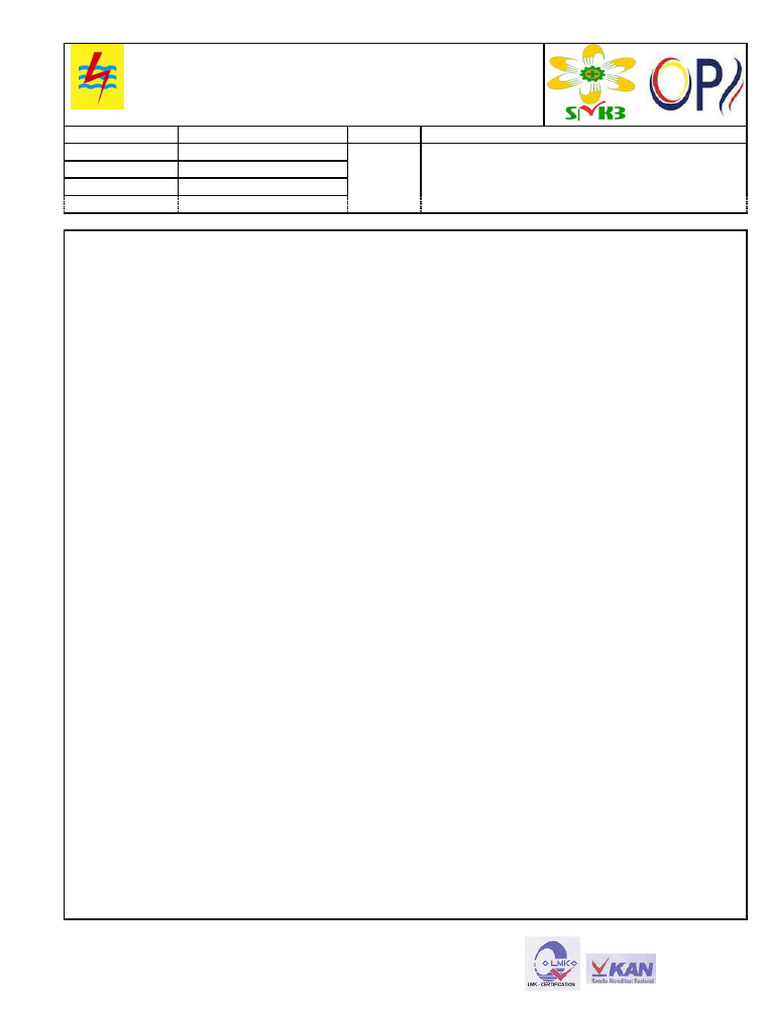 SOP Pembangunan Dan Pemasangan JTM | PDF