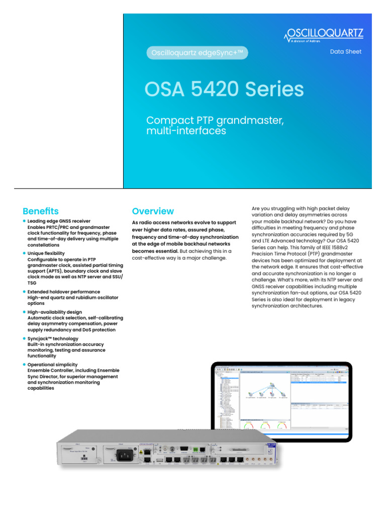osa-5420-series | PDF | Ip Address | I Pv6