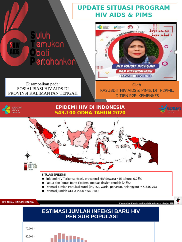 Paparan Kasubdit HIV AIDS Dan PIMS | PDF