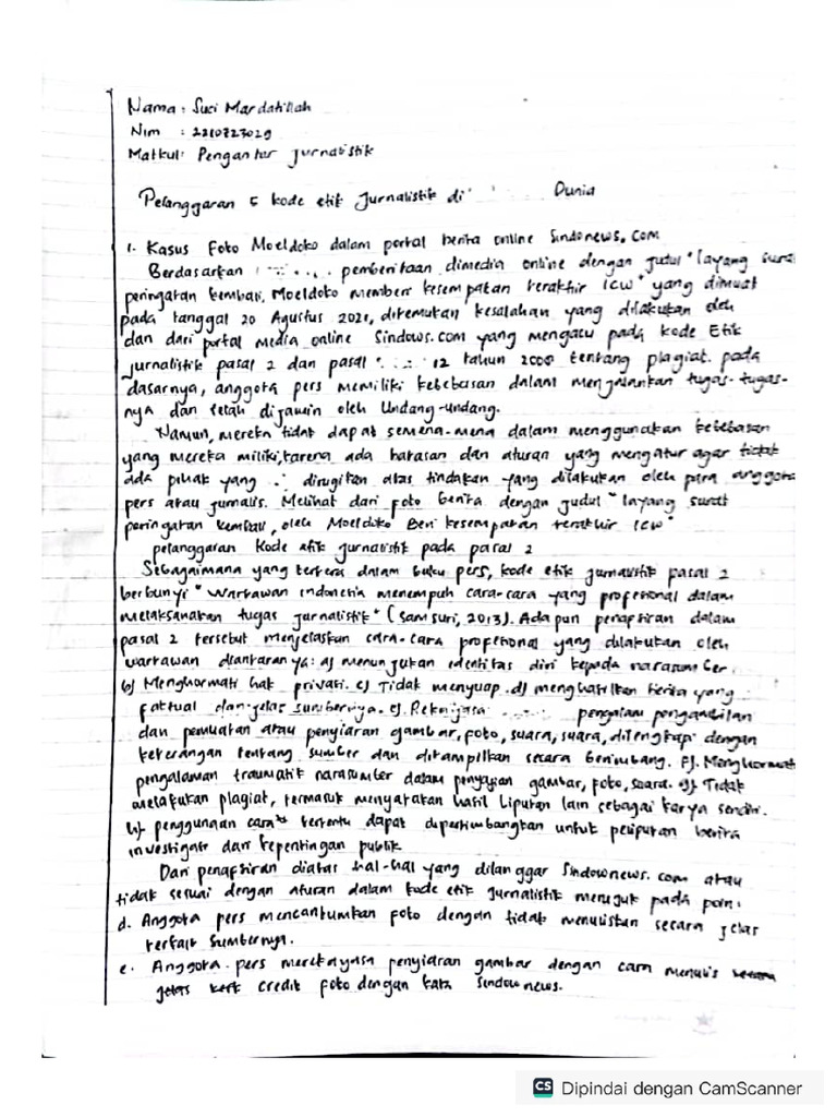 Tgs Jurnalistik | PDF