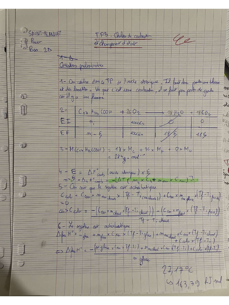 TP5 Préliminaire | PDF