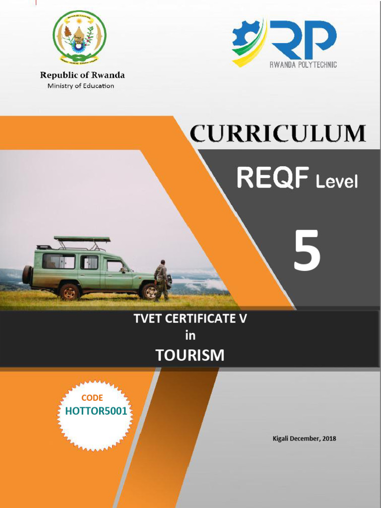Tvet Certificate V in Tourism | PDF | Educational Assessment | Learning