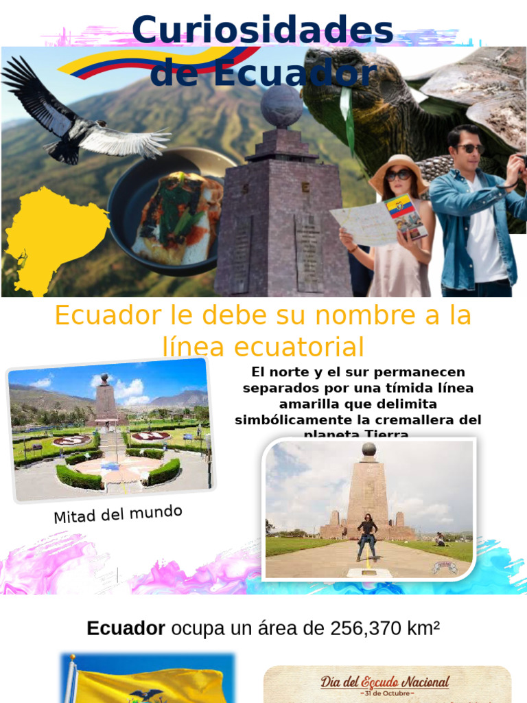 Presentación Practica Ecuador | PDF | Ecuador | Islas Galápagos