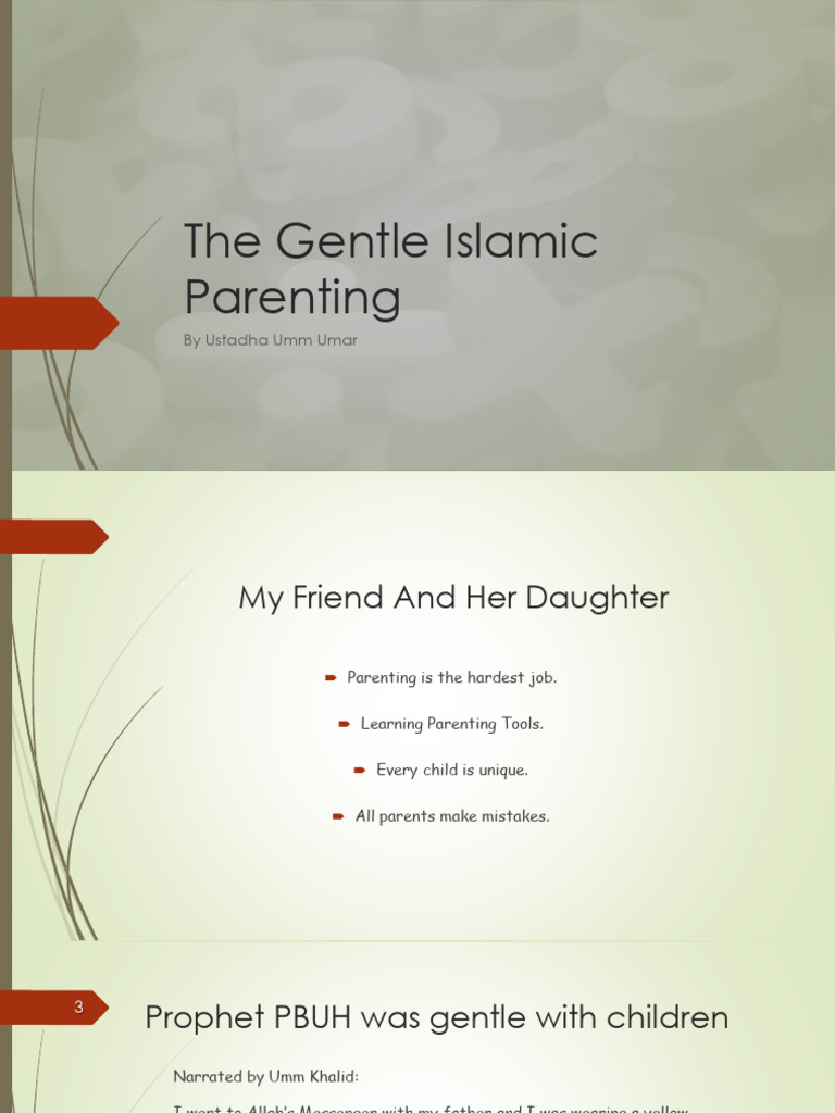 Gentle Islamic Parenting Techniques | PDF | Prophets And Messengers In ...