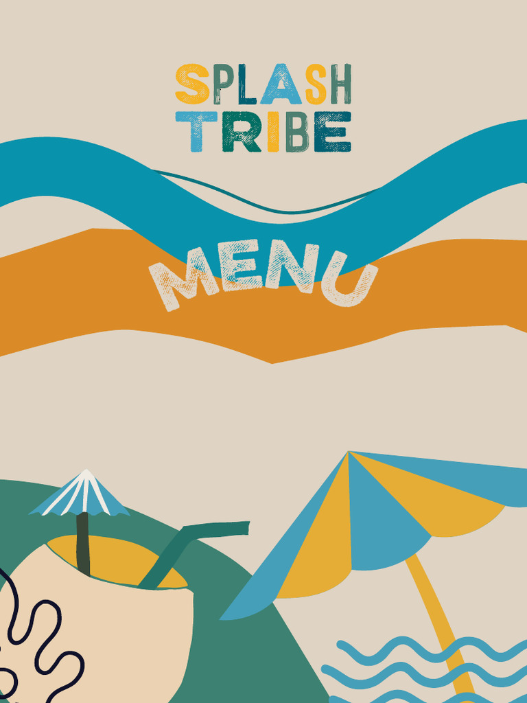 Splash Tribe Main Menu - EN | PDF | Sauce | Hamburgers