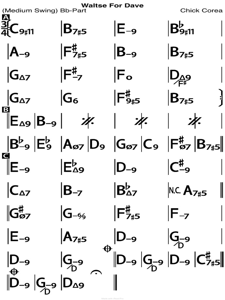 Waltse For Dave | PDF