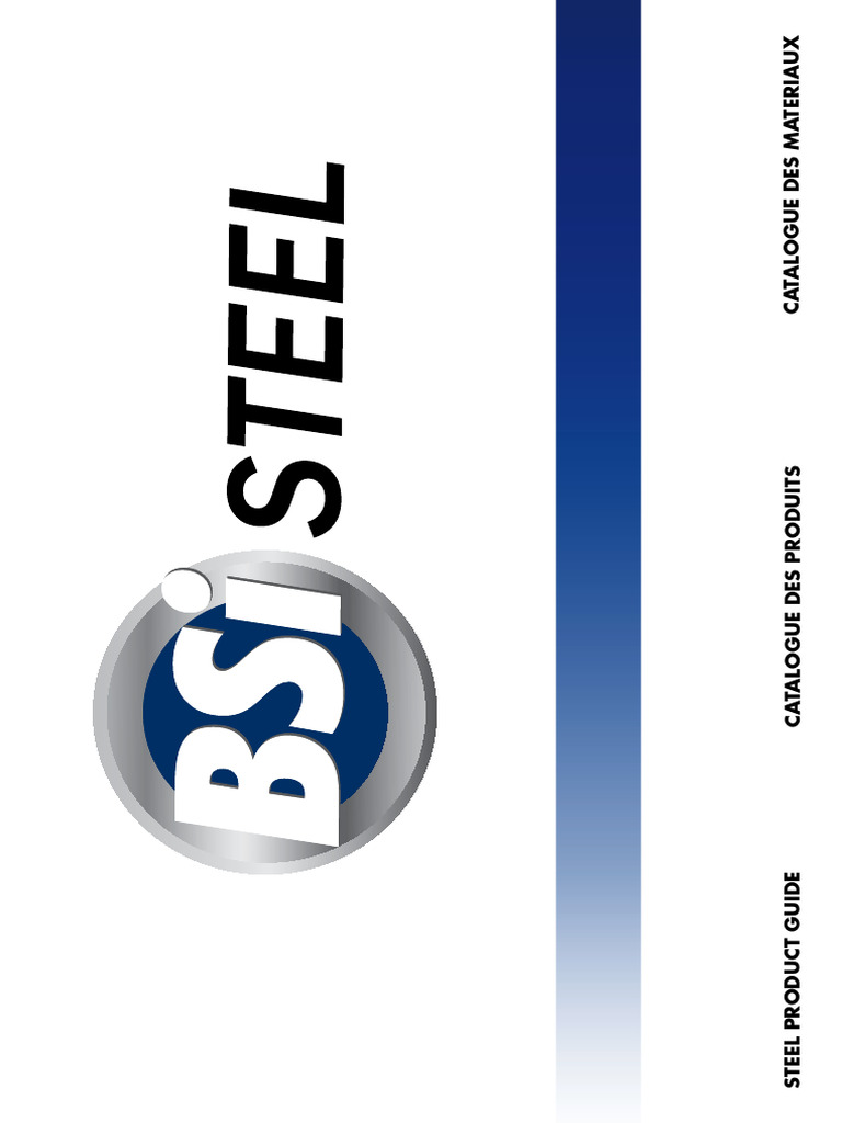 BSi Steel Export Catalogue | PDF | Rolling (Metalworking) | Metalworking