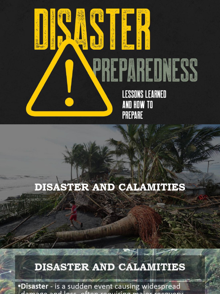 Disaster Preparedness | PDF | Risk | Hazards