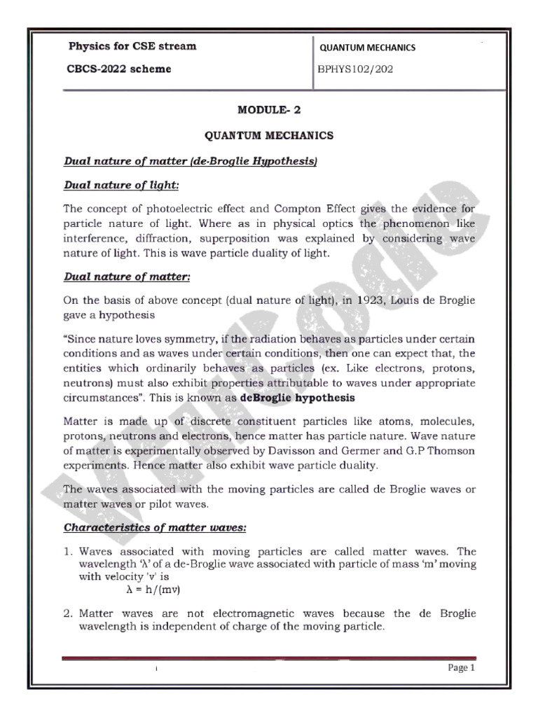 @vtucode - in BPHYS102 - 202 Module 2 PDF | PDF