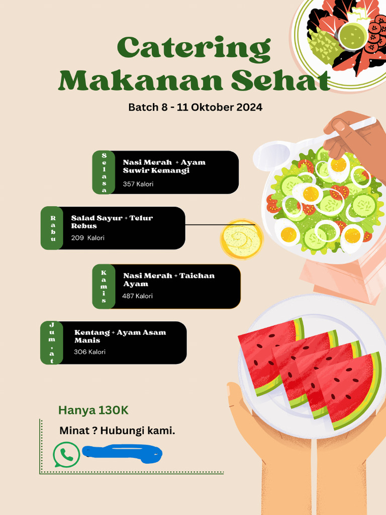 Catering Sehat 2 | PDF