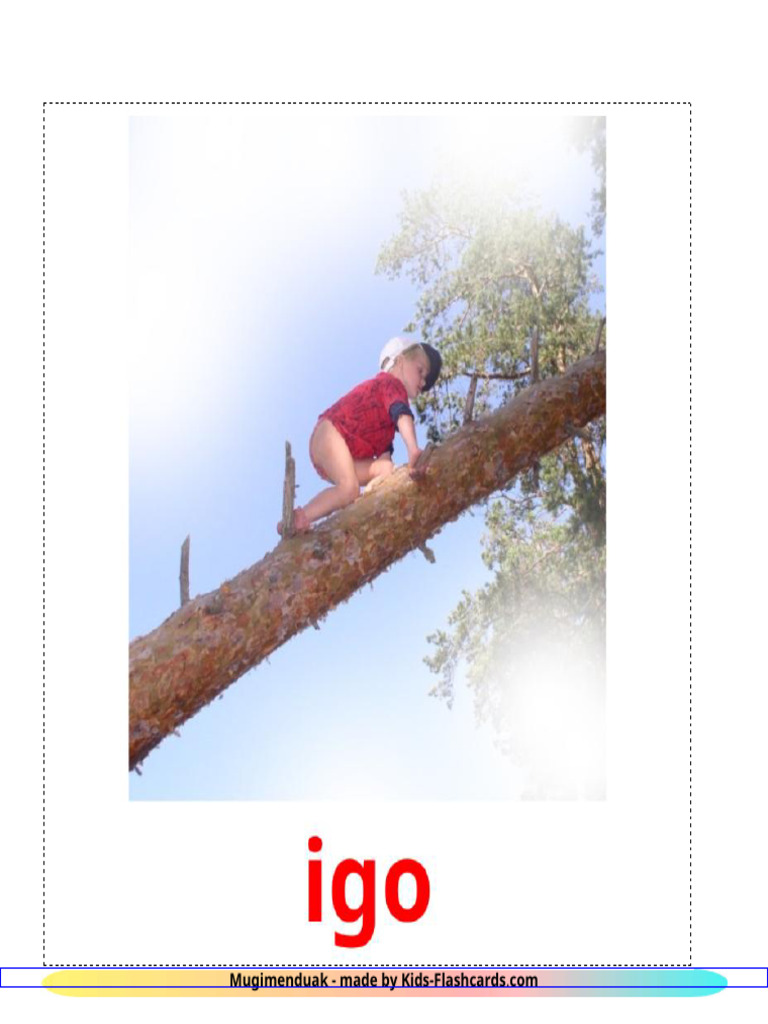 Basque Movement Verbs Flashcards | PDF | Wellness