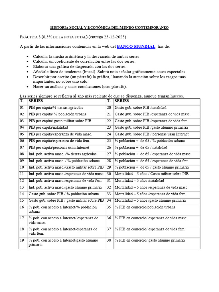 23 Ejercicios 3 | PDF | Política