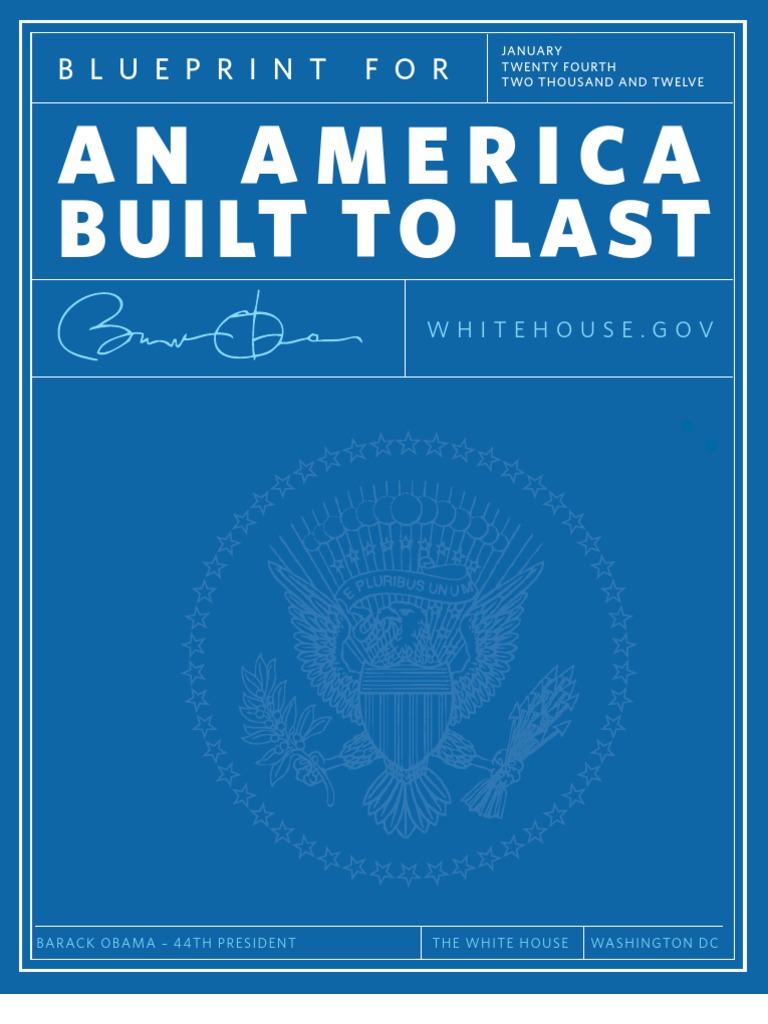 Blueprint for an America Built to Last | PDF