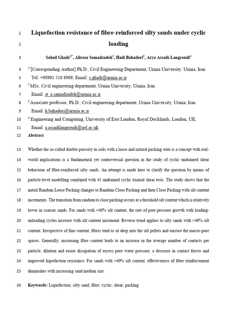 Revised Clean Manuscript | PDF | Materials | Applied And ...