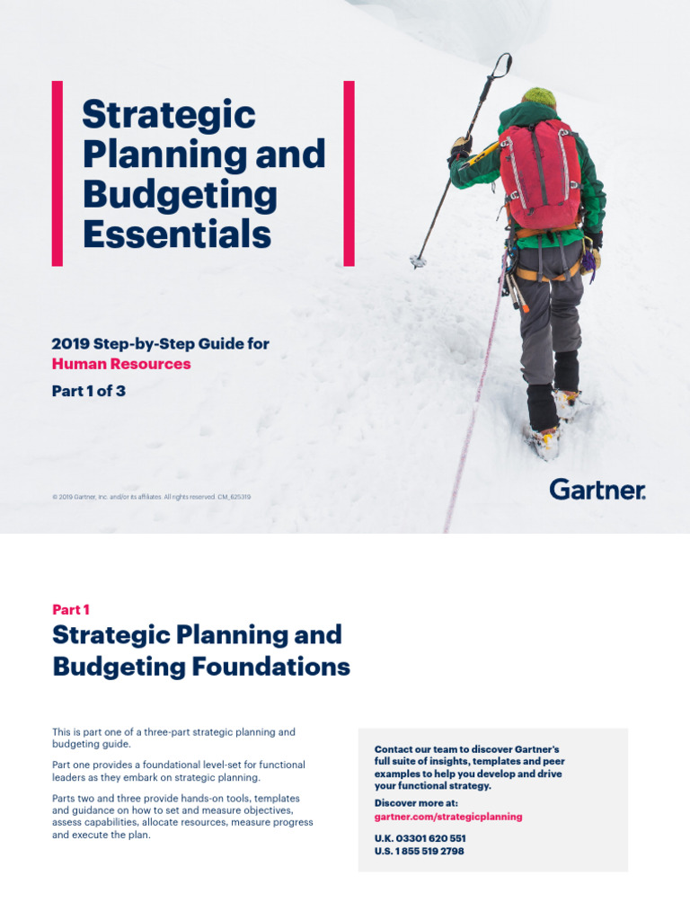 Strategic Planning Part 1 HR 2019 | PDF | Strategic Management ...
