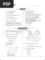 Vectors and 3D Geometry Exercises | PDF | Geometry | Triangle Geometry