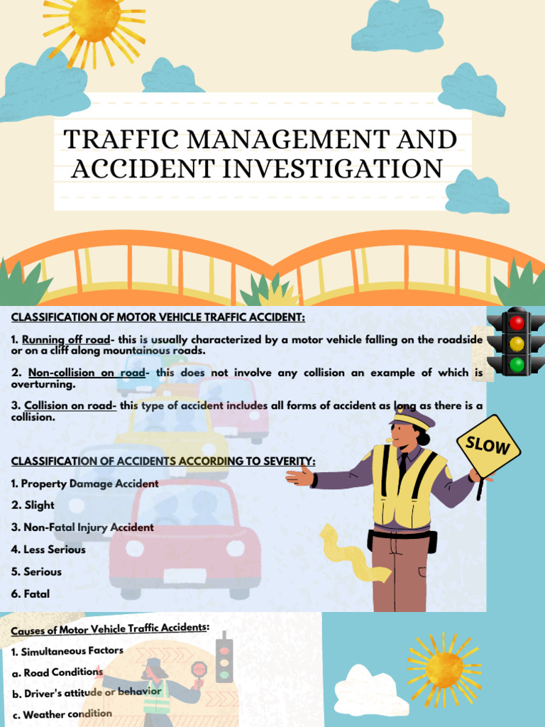 Traffic Management and Accident Investigation - (Group4) | PDF ...