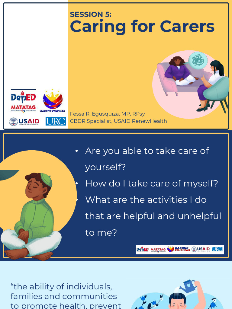 Session 5 - Caring For Carers | PDF | Psychological Trauma | Psychology