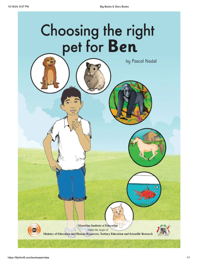 Choosing The Right Pet For Ben | PDF