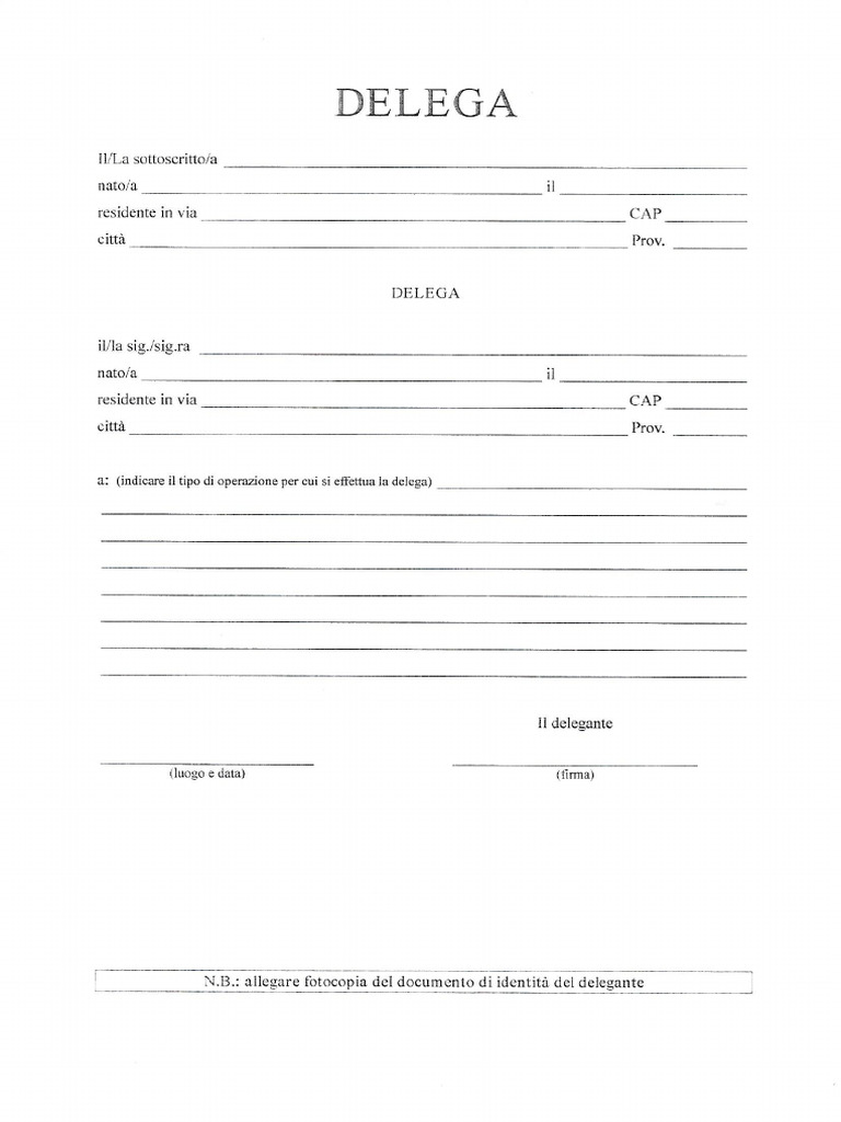 Delega Modelo Padrao | PDF