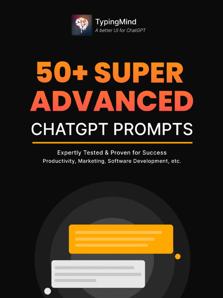 50+ Super Advanced ChatGPT Prompts (Tested and Proven For Success ...