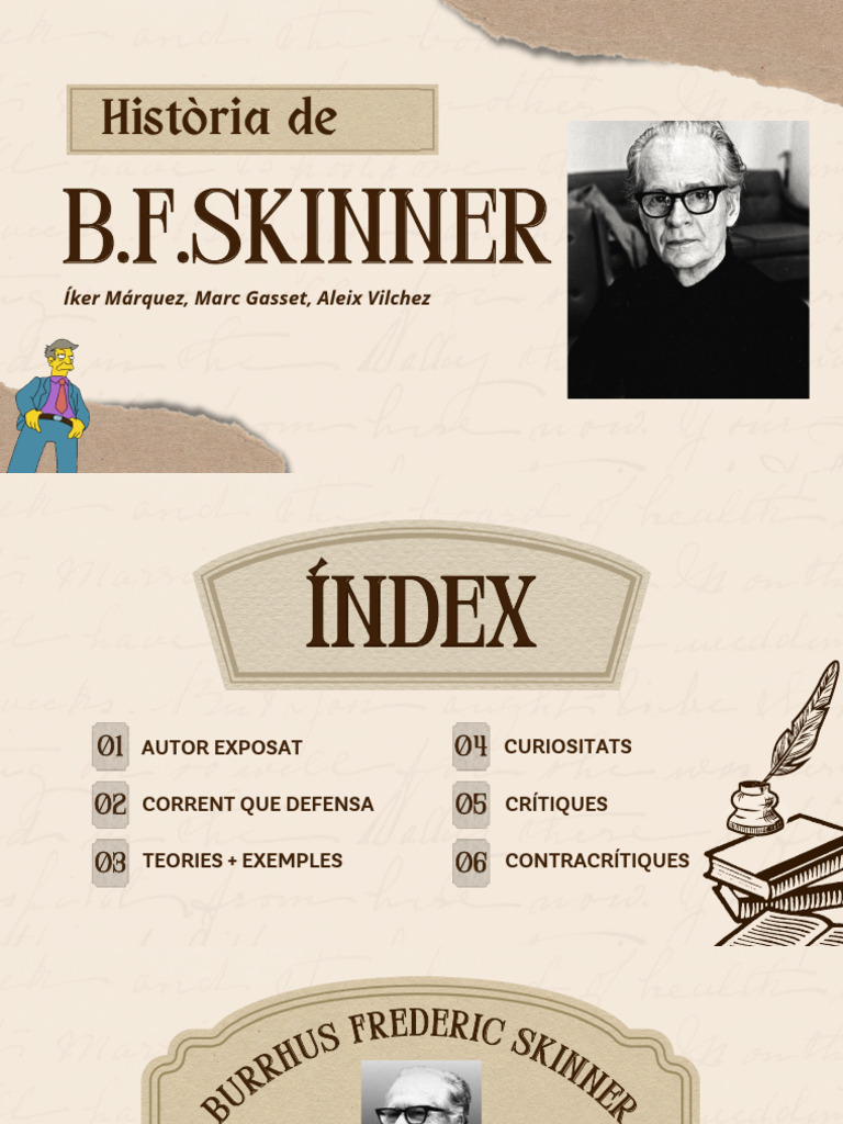 Burrhus Frederic Skinner | PDF