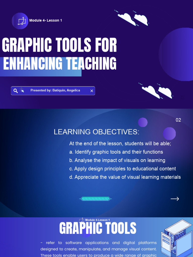 Graphic Tools For Enhanced Learning Pdf Adobe Photoshop Computing
