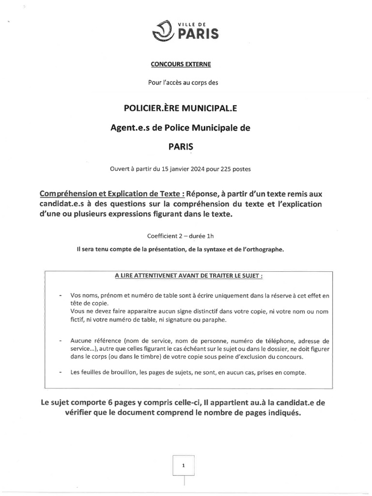 Explication De Texte Pdf
