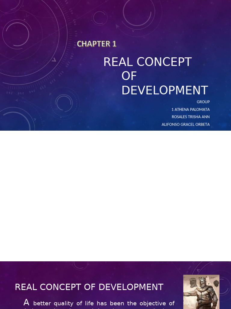 Economic Development Chaper 1 | PDF