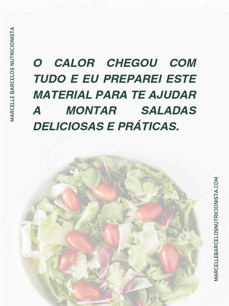 Como Montar Uma Salada de Pote | PDF | Alimentos