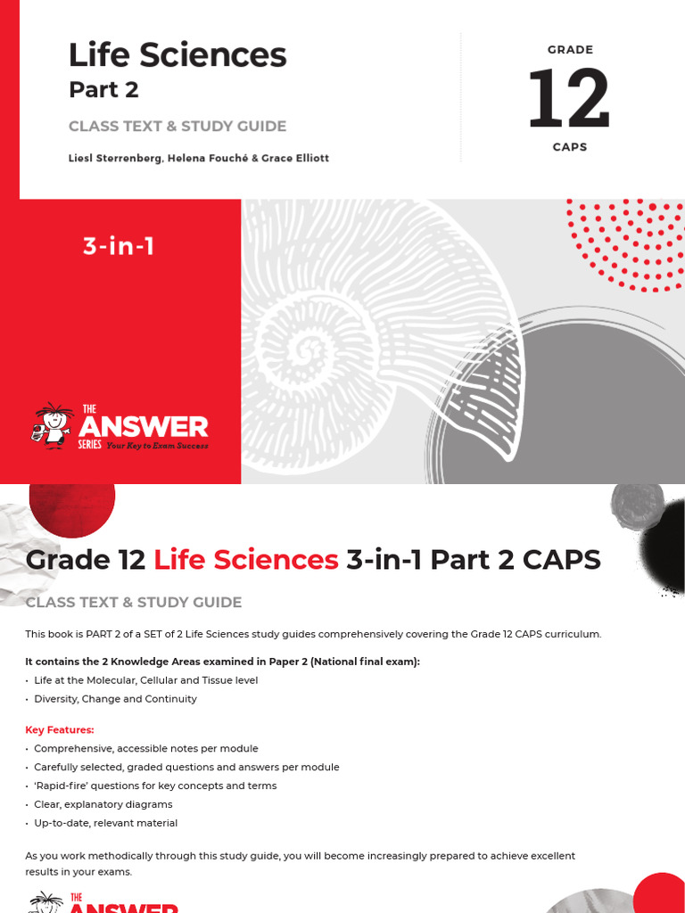 Grade 12 Life Sciences Study Guide Part 2 | PDF | Allele | Dominance ...