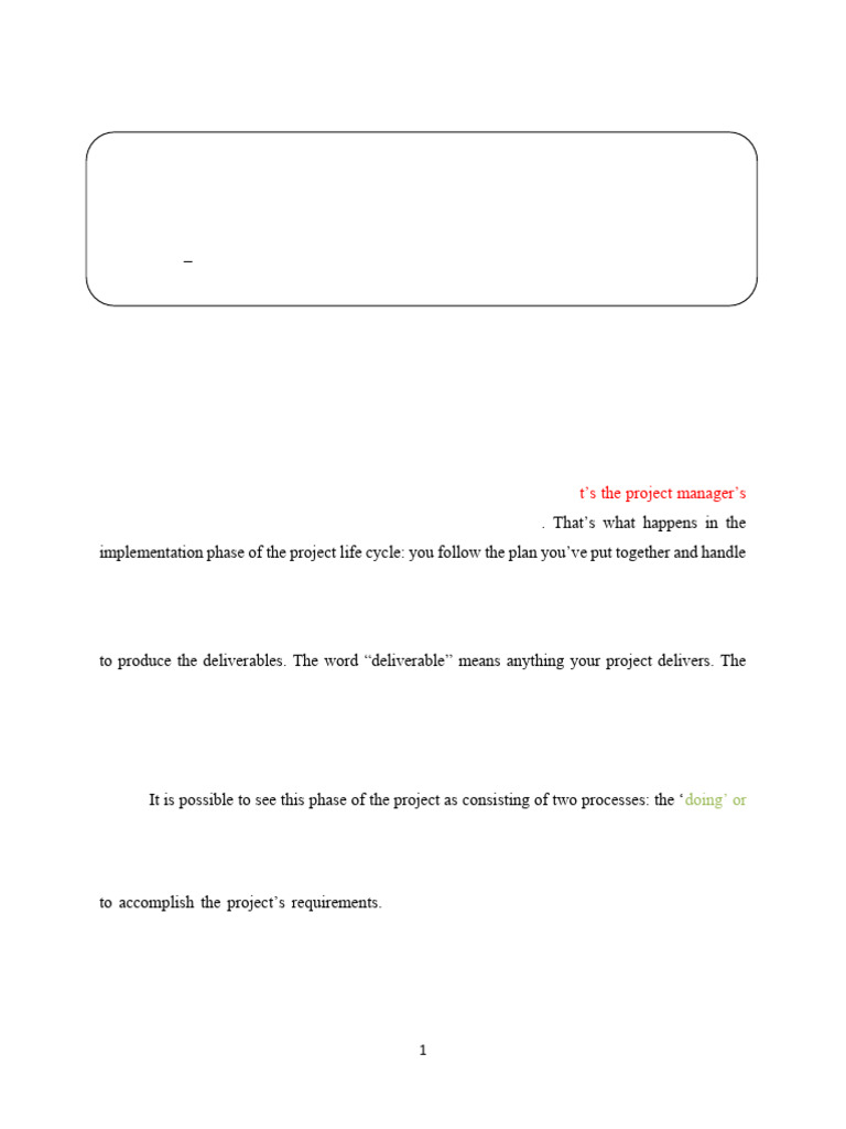 BBA S6 M3 | PDF | Project Management | Risk