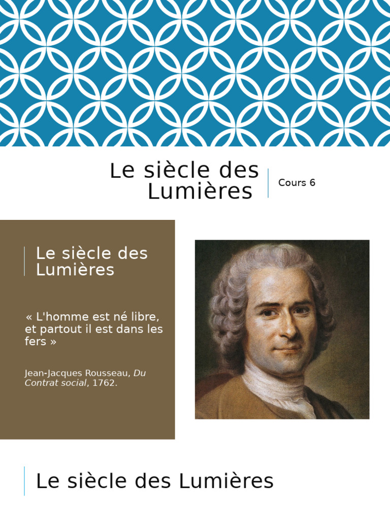 Le Siecle Des Lumieres | PDF