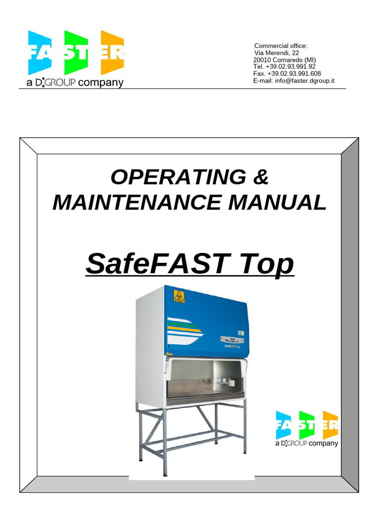0006EN Rev.07 - SafeFAST Top | PDF | Manufactured Goods | Electricity