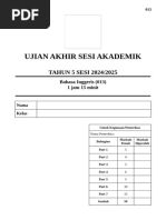 BI Tahun 5 Uasa | PDF