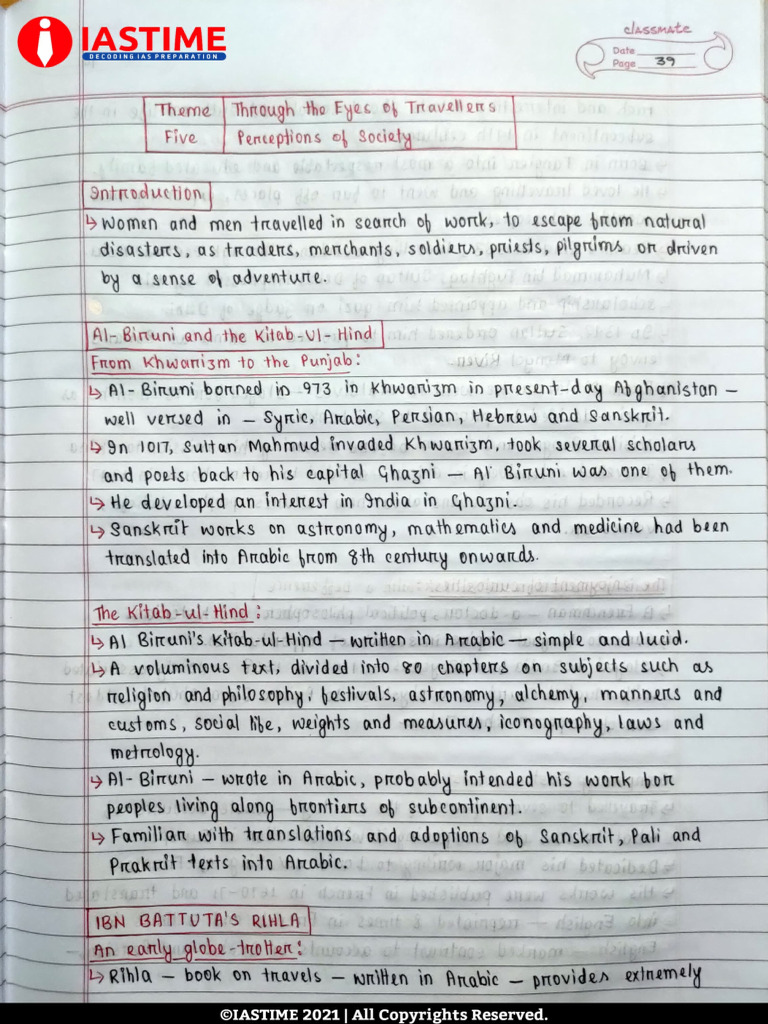 NCERT History Class 12 Part-2 (Chapter-5) by ©IASTIME | PDF