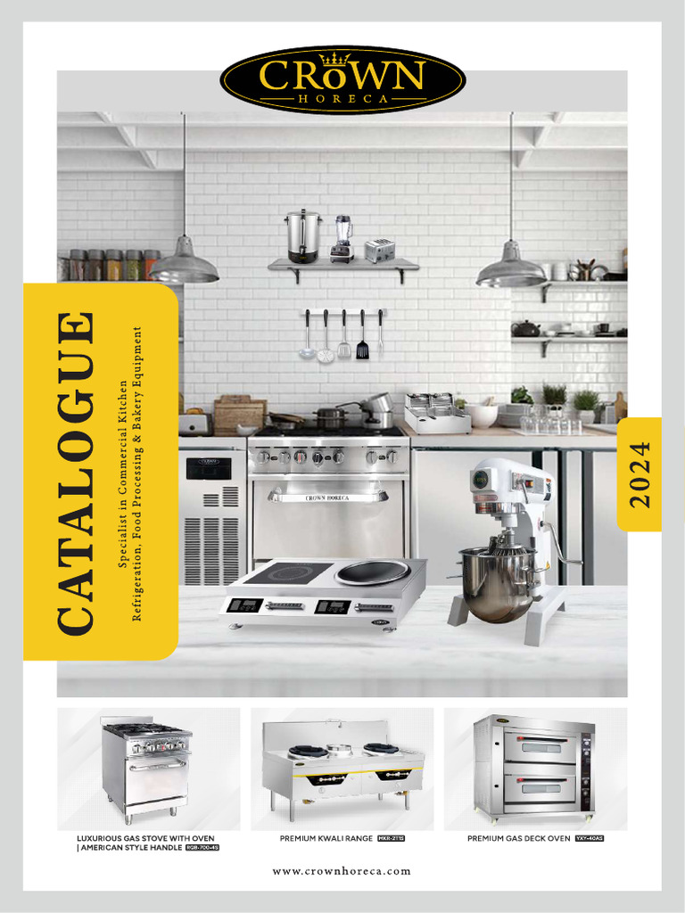 Crown Horeca Product Catalogue 2024 | PDF | Mains Electricity | Litre