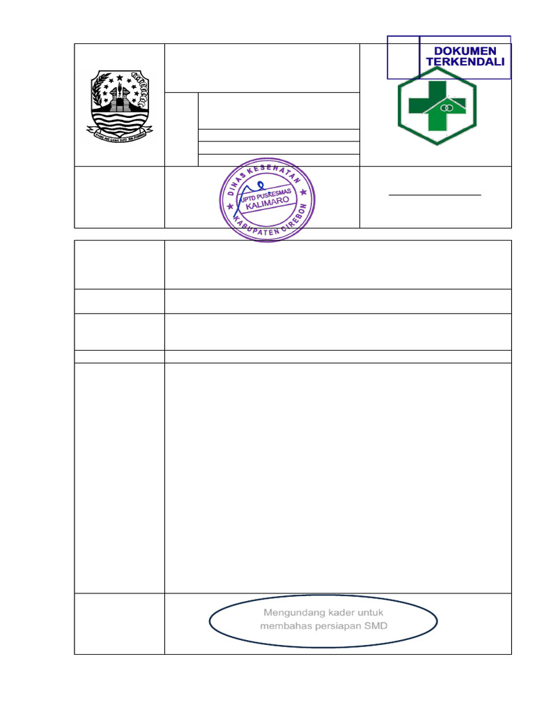 Sop SMD Revisi | PDF