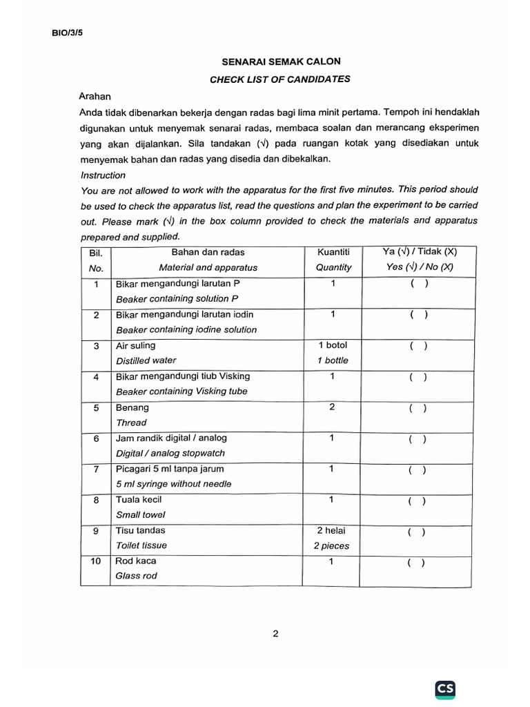 Trial SPM Paper 3 Kedah | PDF