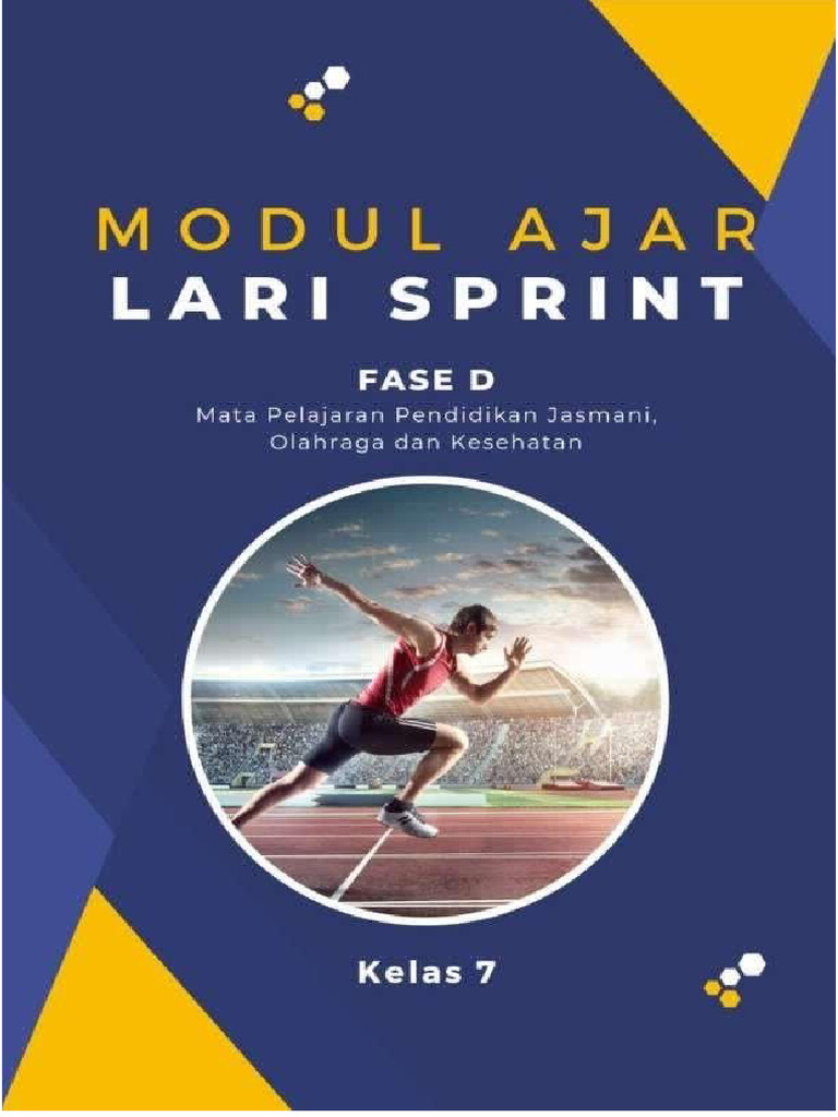 Modul Ajar RPP Kelas VII Lari Jarak Pendek Tiva | PDF | Karier & Perkembangan