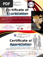 MR and Ms Intramurals Judge's Certificate Template | PDF