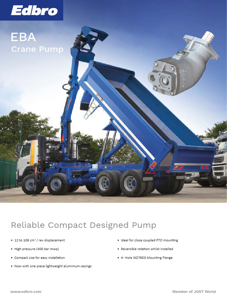 EBA Crane Pump Flyer 2020 WEB EN | PDF | Pump | Mechanical Engineering