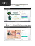 Tutorial Edit Biodata Di Satu Untan | PDF