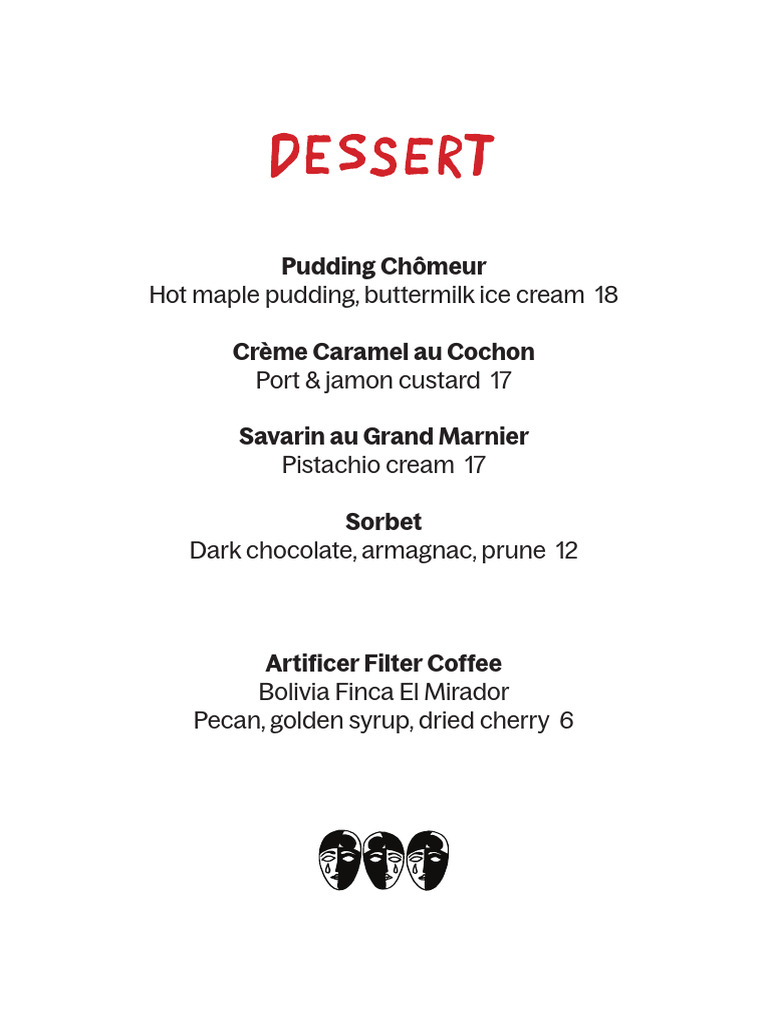 BG Dessert-Menu Final | PDF