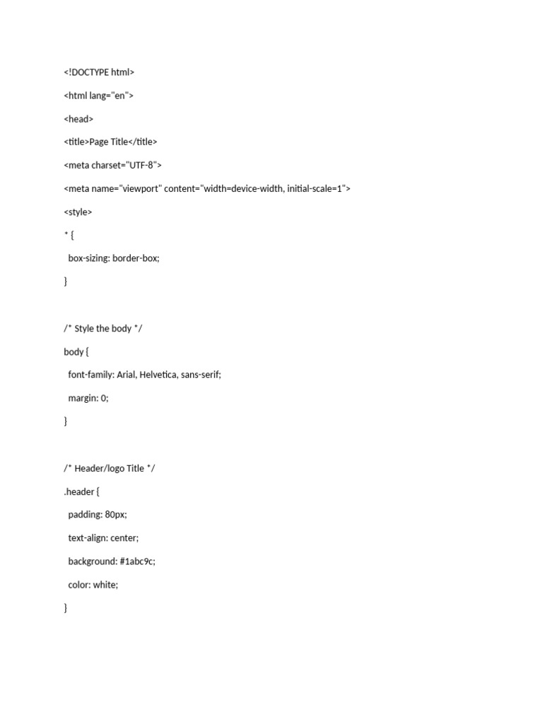 DOCTYPE html | PDF | Web Standards | World Wide Web Consortium Standards