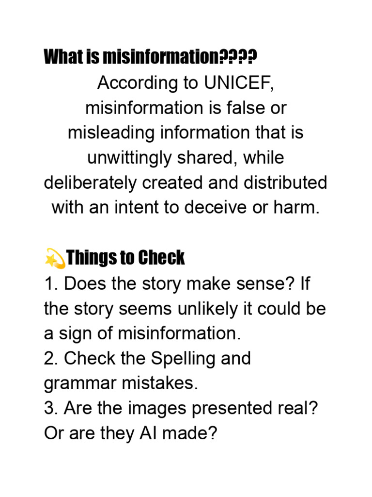 Misinformation | PDF | Social Science