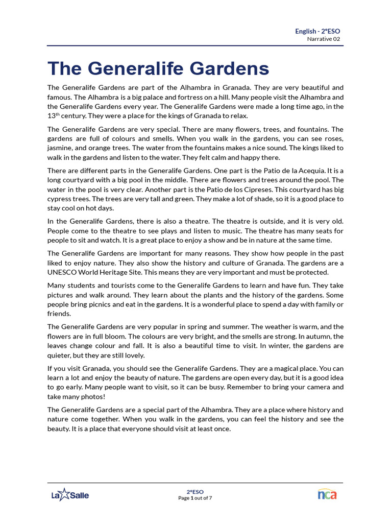 ING - ESO2.NA02.IN - Parts of The Alhambra | PDF