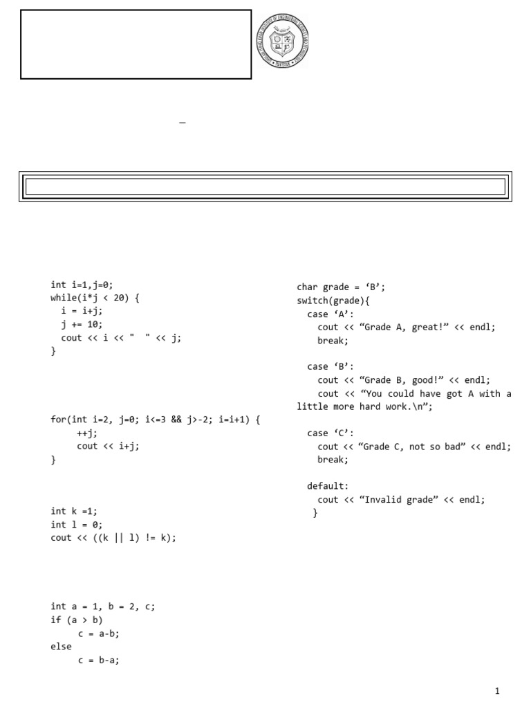 Quiz 4 Pdf Object Oriented Programming Programming Paradigms